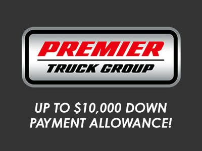 Up to $10,000 Down Payment Allowance on Qualified Used Trucks